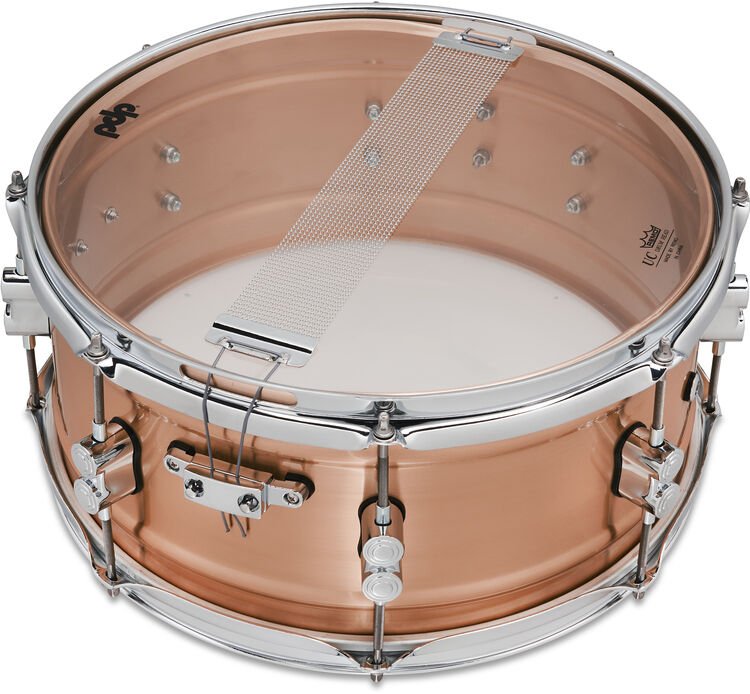 PDP Concept Copper Snare Drum - 6.5 x 14-inch - Natural Brushed Copper ...