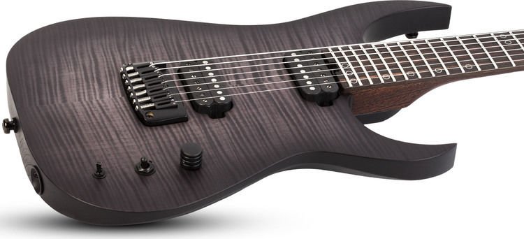 Schecter USA Keith Merrow KM-7 MK-III Pro - Transparent Black Pearl ...