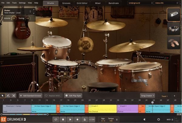 Toontrack Underground EZX Sound Expansion Pack | Sweetwater