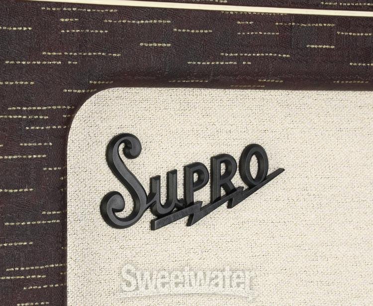 Supro Ambassador Custom 2 x 10-inch 50-watt Tube Combo Amplifier ...