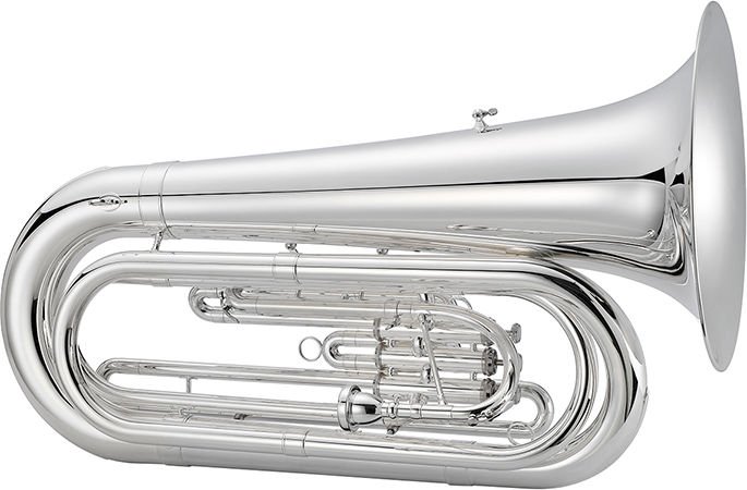 Jupiter JTU1030MS Intermediate Convertible Left Shoulder Marching Tuba ...