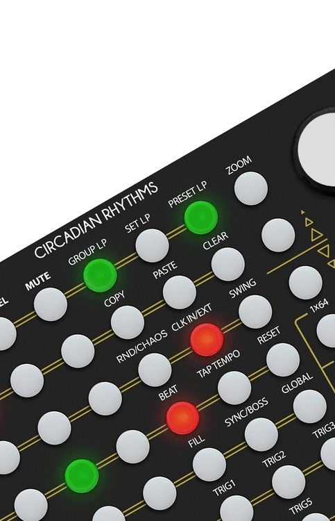 Tiptop Audio Circadian Rhythms Eurorack Sequencer Module - Black ...