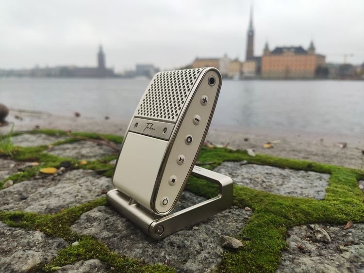 Tula Portable Recorder and USB-C Microphone - Cream | Sweetwater