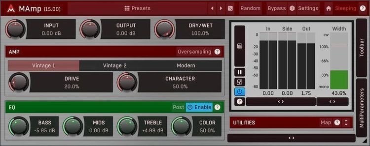 MeldaProduction MAmp Vintage Amplifier Simulation Plug-in | Sweetwater
