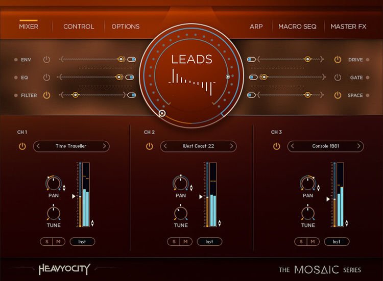 Heavyocity Mosaic Leads Synth Virtual Instrument | Sweetwater