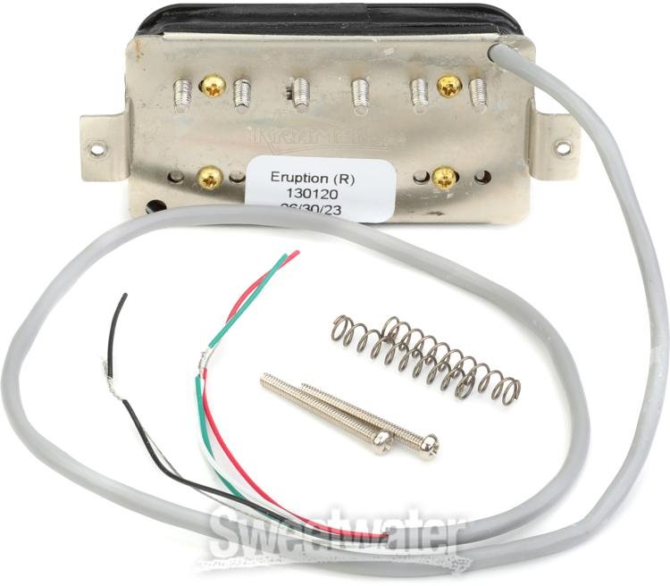 Kramer Eruption Humbucking Neck Pickup - Zebra | Sweetwater