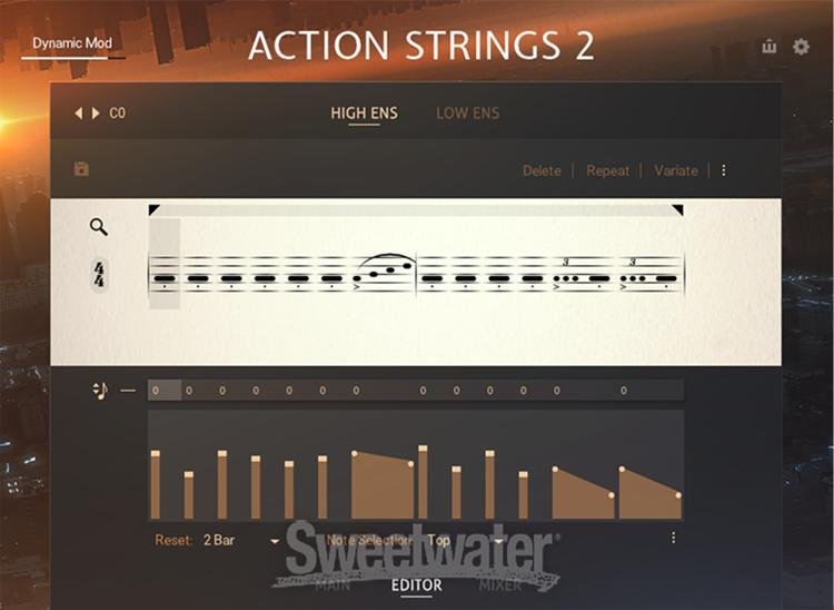 Native Instruments Action Strings 2 Virtual Instrument Library | Sweetwater