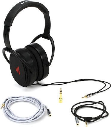 Direct Sound Studio Plus+ Isolating Headphones - Jet Black | Sweetwater