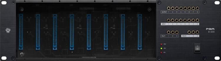Black Lion Audio PBR 8-500 8-slot 500 Series Rack/PSU with Built-in ...
