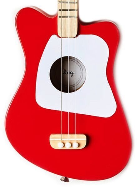 Loog Guitars Mini Acoustic Nylon-string Guitar - Red | Sweetwater