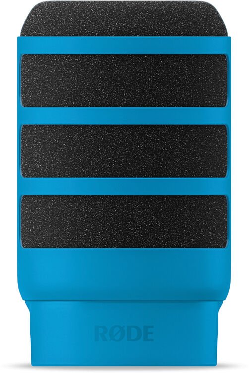 Rode WS14 Pop Filter for PodMic and PodMic USB - Blue | Sweetwater