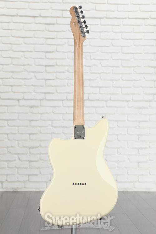 Squier Paranormal Offset Telecaster - Olympic White with Tortoiseshell ...