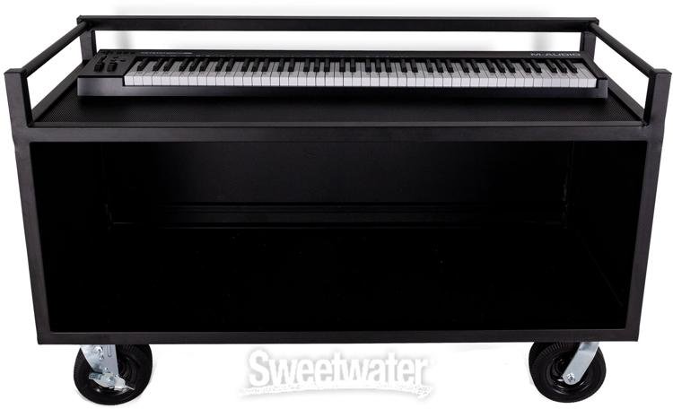 Performance Carts PCK-100e Synthesizer/Keyboard Cart - Partially ...