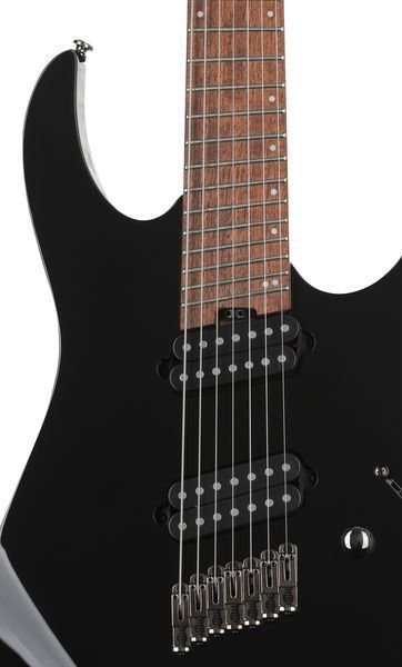 Ibanez RGMS7 - Black | Sweetwater