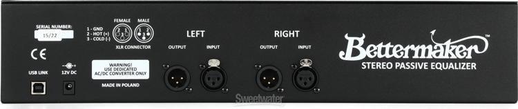 Bettermaker Stereo Passive Equalizer with Plug-in Control | Sweetwater