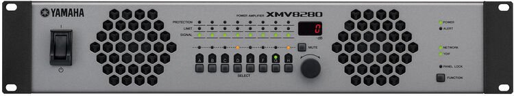 Yamaha XMV8280 8-channel 280W Power Amplifier | Sweetwater