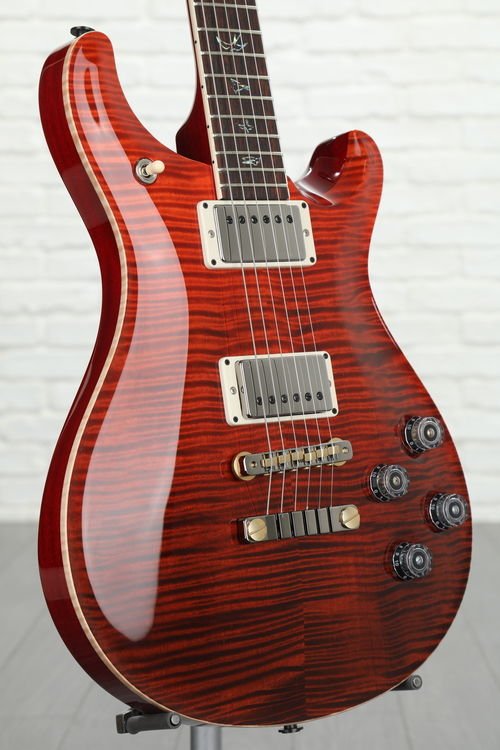 PRS Wood Library McCarty 594 - Fire Red Fade, Red Toned Back, Pattern ...