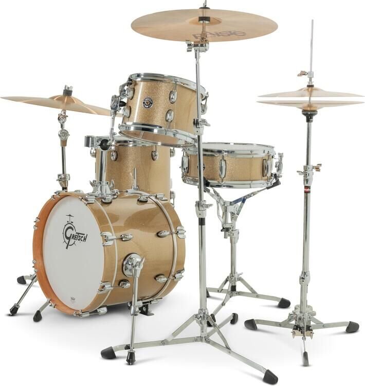 Gretsch Drums Catalina Club Micro 4-piece Shell Pack - Sahara Sparkle ...