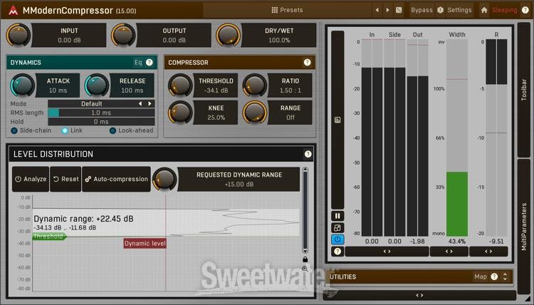 MeldaProduction MModernCompressor Dynamics Plug-in | Sweetwater