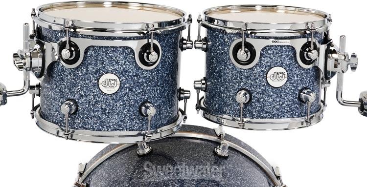 DW Design Series 4-piece Shell Pack - Blue Granite, Limited Finish ...