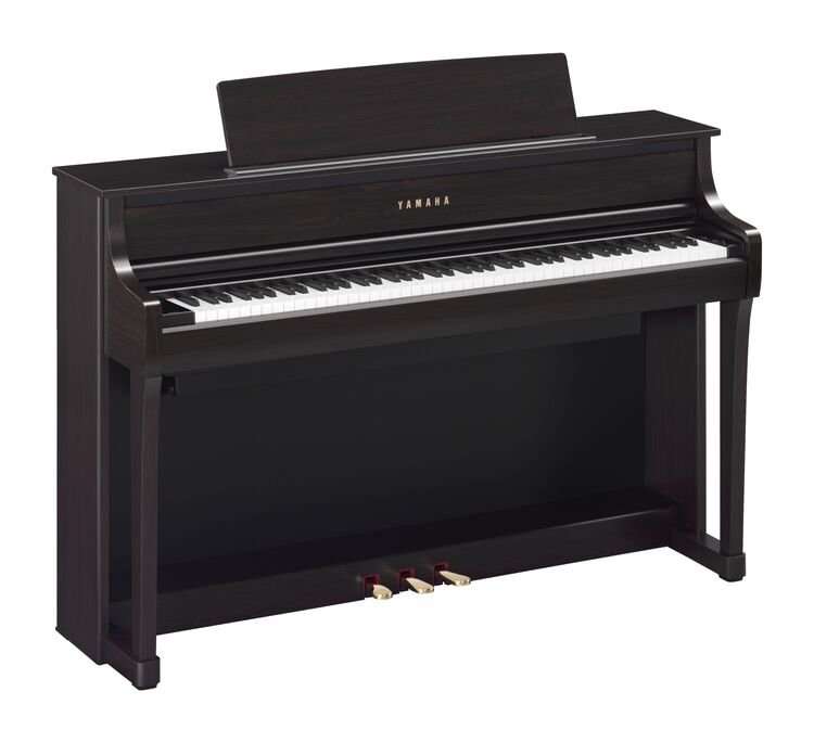 Yamaha Clavinova CLP-875 Console Digital Piano with Bench - Rosewood ...