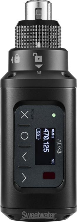 Shure ADX3 Plug-on Transmitter - G57 Band | Sweetwater
