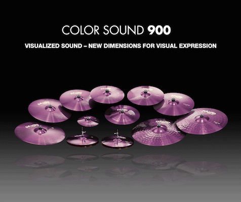 Paiste 18 inch Color Sound 900 Purple Crash Cymbal | Sweetwater