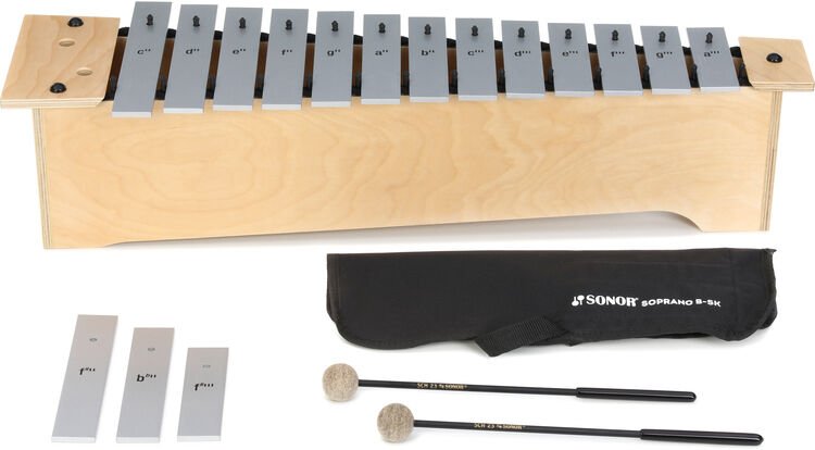 Sonor Orff MS GB Global Beat Soprano Metallophone | Sweetwater