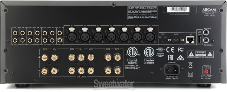 Arcam PA720 7-channel Class G Power Amplifier | Sweetwater