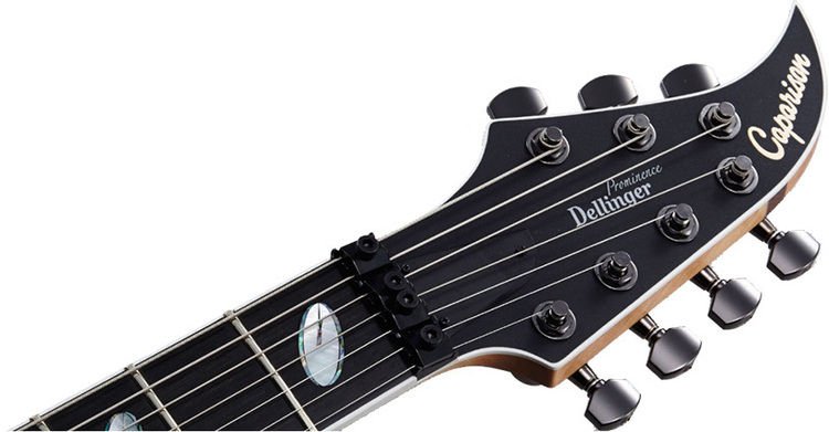 Caparison Guitars Dellinger 7 Prominence - Trans Spectrum Black ...