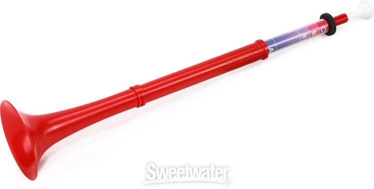 pBone Music pBuzz Beginner Wind Instrument - Red | Sweetwater
