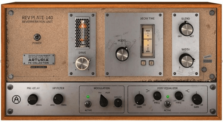 Arturia Rev Plate-140 Vintage Studio Reverb Plug-in | Sweetwater