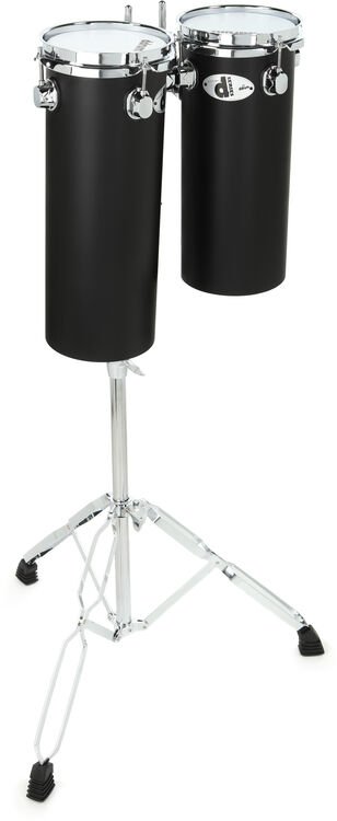 ddrum Deccabon Fiberglass Set - 14-inch/16-inch, Satin Black | Sweetwater