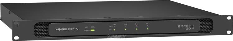 Lab Gruppen E 20:4 2000-watt 4-channel Power Amplifier | Sweetwater
