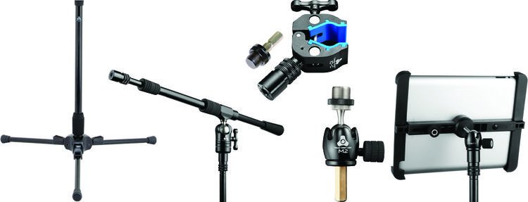 Triad-Orbit Modern Vocalist System Microphone Stand Package | Sweetwater