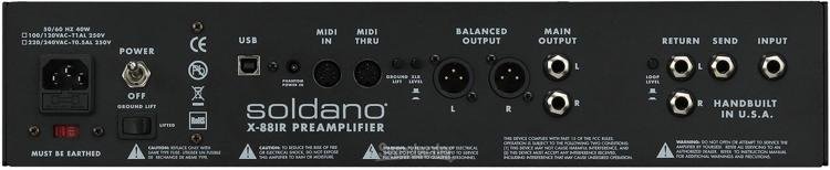 Soldano X88-IR Stereo Rackmount Tube Preamplifier | Sweetwater