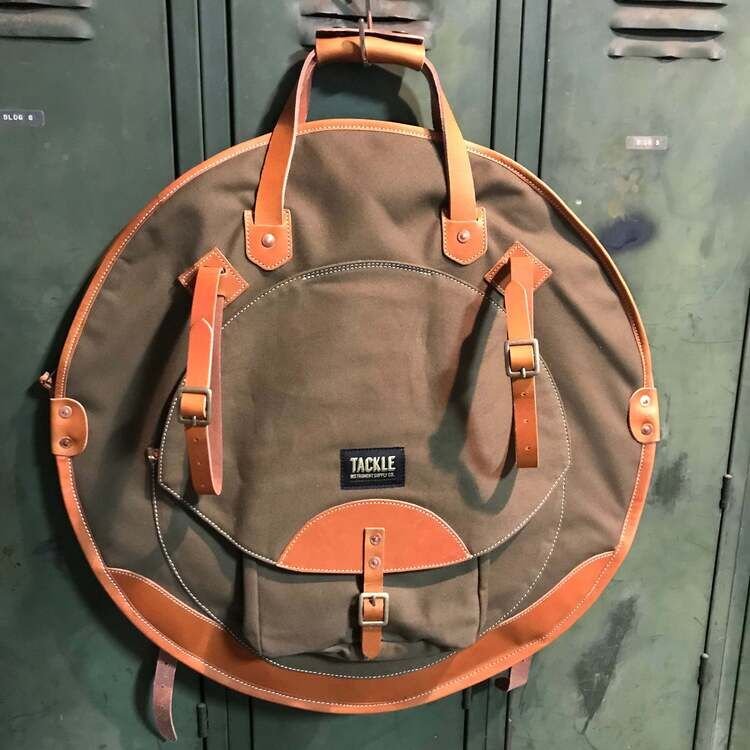 Tackle Instrument Supply Backpack Cymbal Bag - 24 inch, Forest Green ...