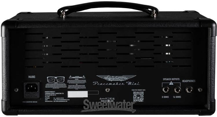 Ashdown Peacemaker 2 2-watt Guitar Tube Amp Head - Black | Sweetwater
