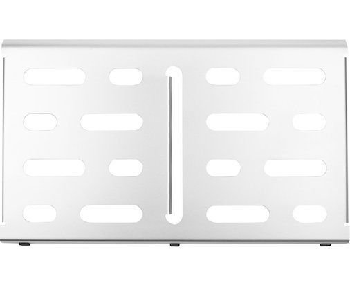 MONO Pedalboard Medium with Tour Accessory Case 2.0 - Silver | Sweetwater