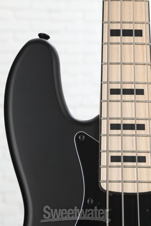 Squier Contemporary Active Jazz Bass HH - Satin Black - Sweetwater ...