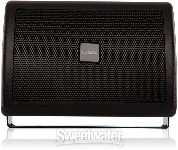 QSC AC-S4T 4.5 inch 2-way Surface-mount Speaker - Black (pair) | Sweetwater