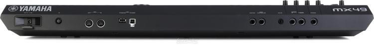 Yamaha MX49 Synth/Controller - Black | Sweetwater