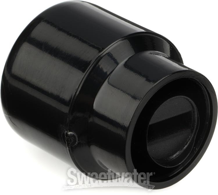 Fender Telecaster Barrel-style Switch Tips - Black (2-pack) | Sweetwater