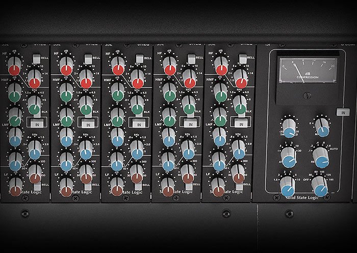 Solid State Logic XL-Desk SuperAnalogue Mixer with 8 x 611EQ E Series ...