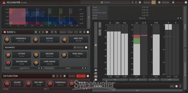 MeldaProduction MLimiterMB Multiband Limiter and Maximizer Plug-in ...