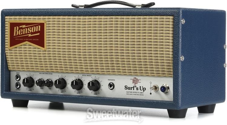 Benson Amps Surf's Up Tube Spring Reverb and Optical Tremolo ...