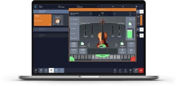 Audio Modeling SWAM Viola Virtual Instrument Software | Sweetwater