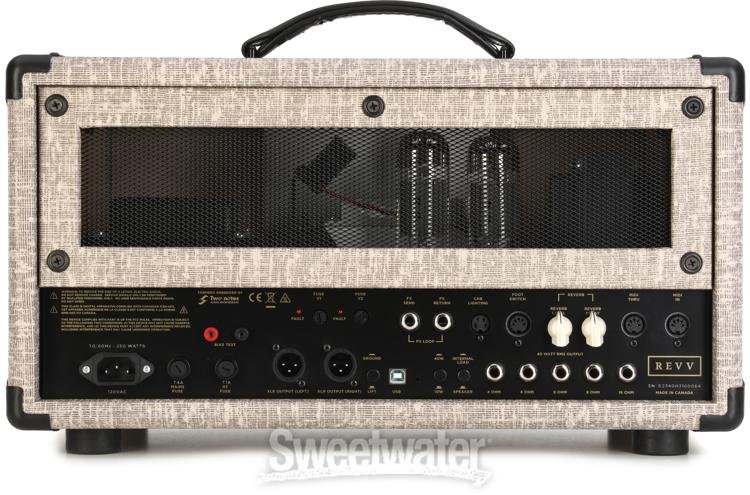 Revv Dynamis D40 2-channel 40/10-watt Tube Amplifier Head - Fawn ...