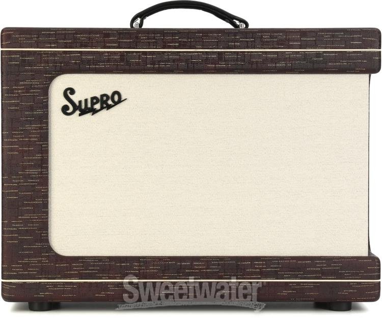 Supro Ambassador Custom 2 x 10-inch 50-watt Tube Combo Amplifier ...
