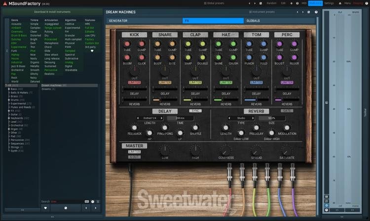 MeldaProduction DreamMachines Drum Machine Sample Library | Sweetwater
